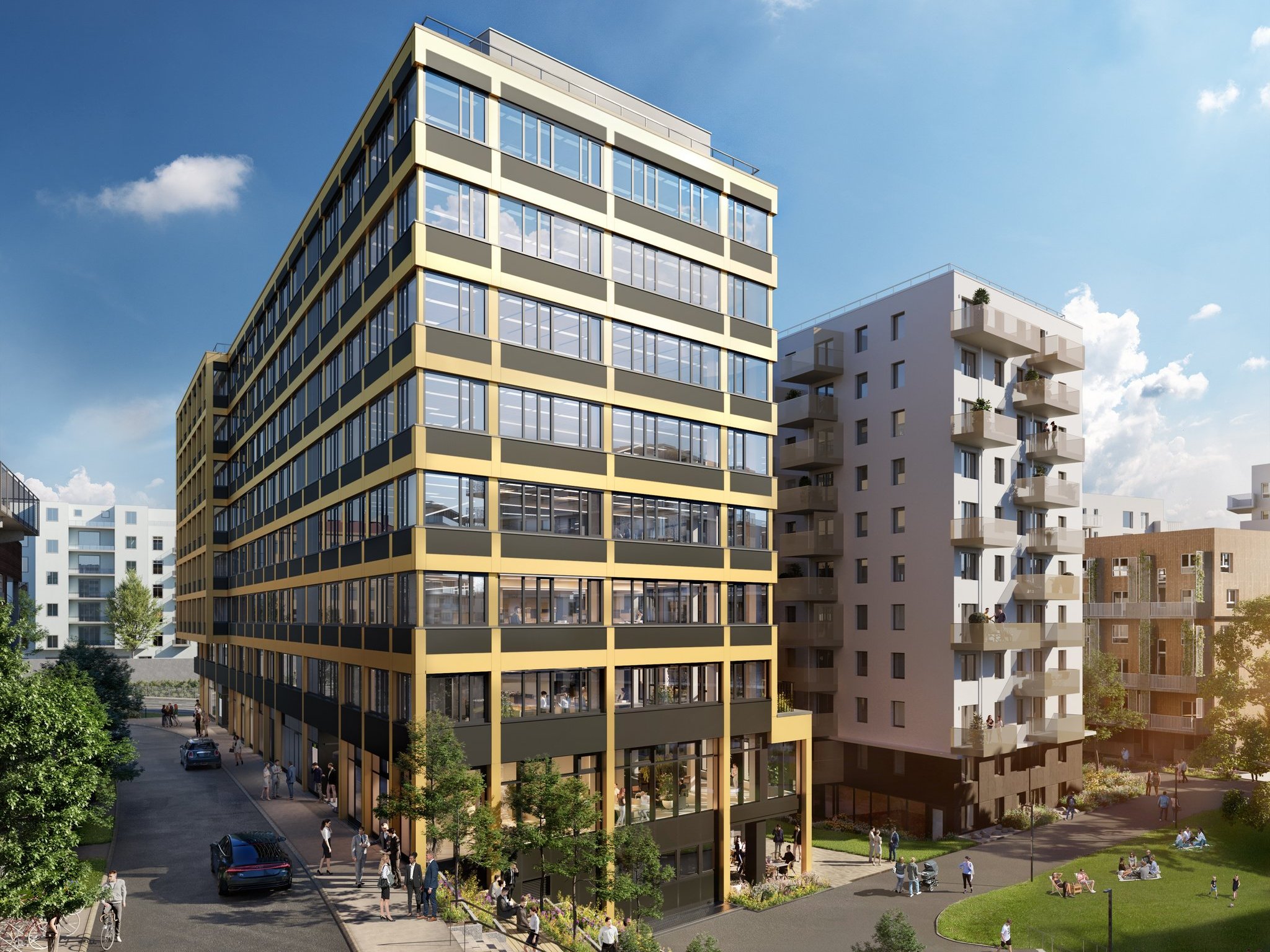 ARE: Grundsteinlegung für VILLAGE WORKS