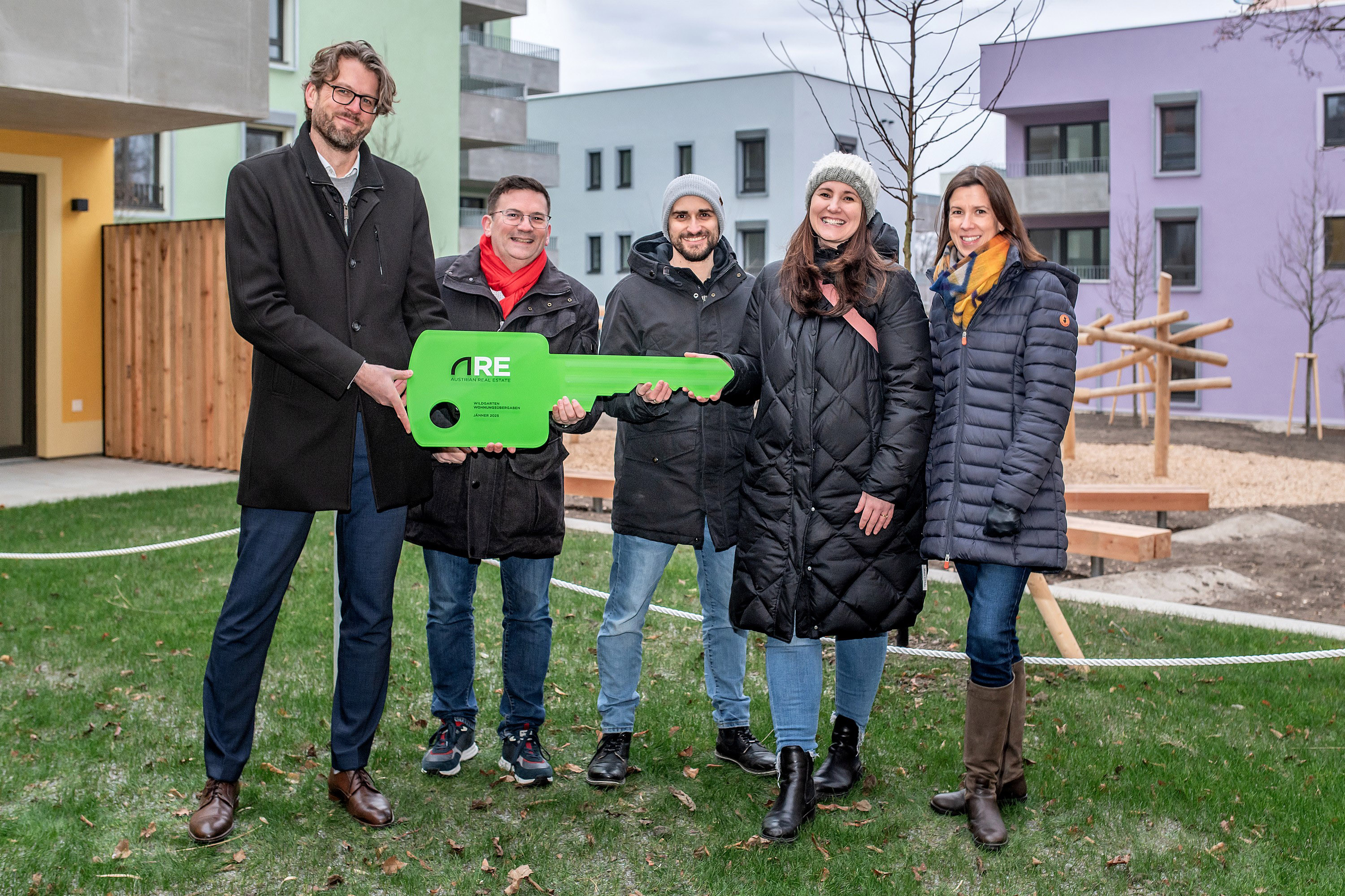 ARE: ARE übergibt Ziegelhäuser im Wildgarten